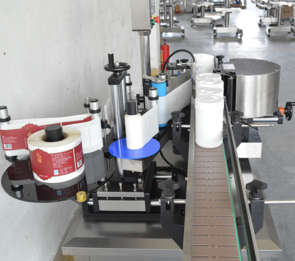 Best Automatic Round Bottle Label Sticking Machine Manufacturer and ...